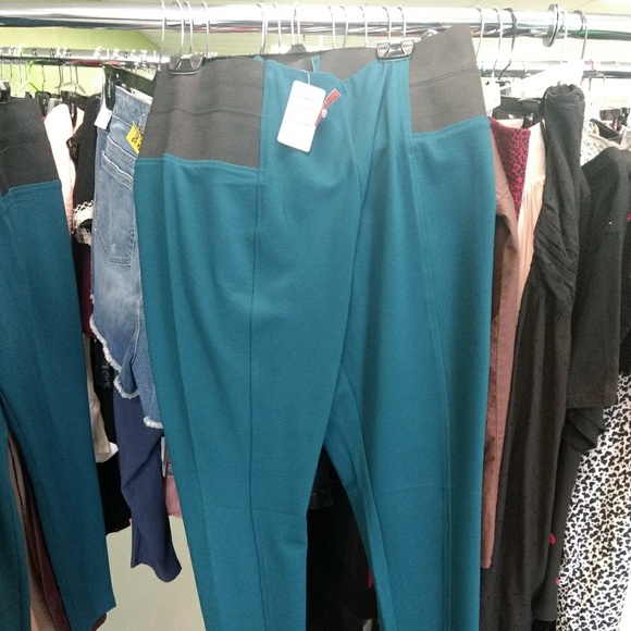 torrid | Pants & Jumpsuits | Torrid Dark Teal Pixie Pointe Pants New ...